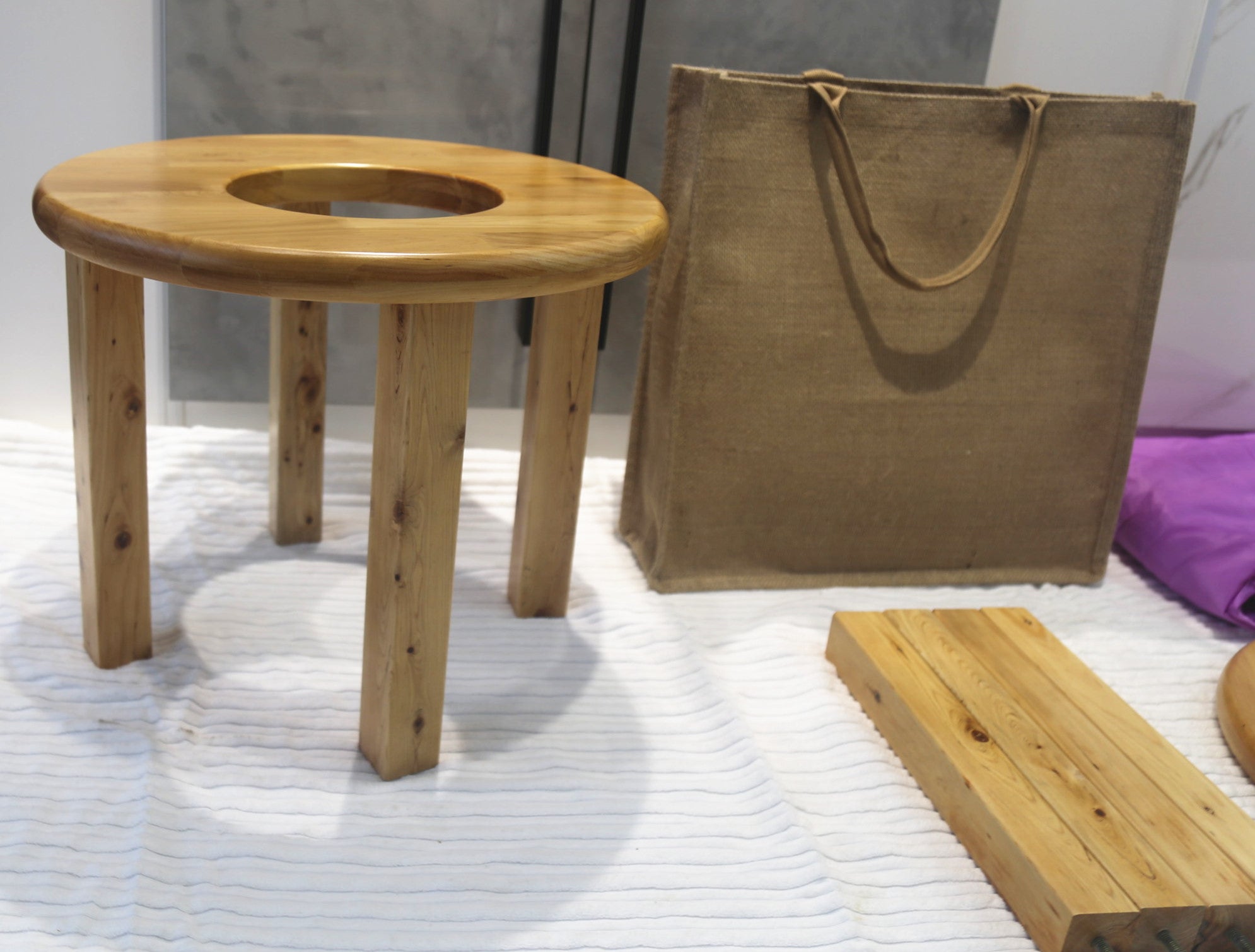 Yoni bath steam chair wood steam bucket for women vagina steaming seat ...