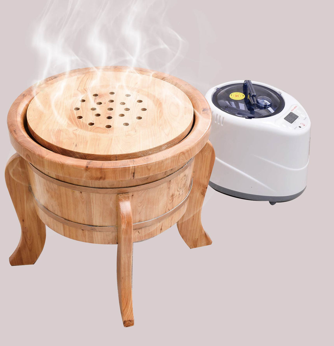 Yoni bath steam chair wood steam bucket for women vagina steaming seat ...